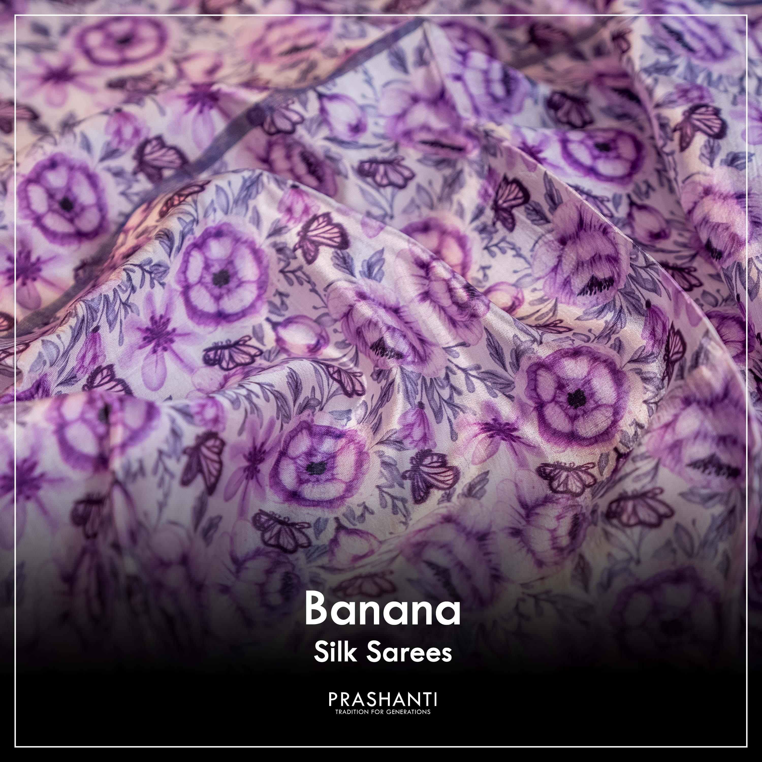 Banana Silk Sarees – Prashanti Sarees