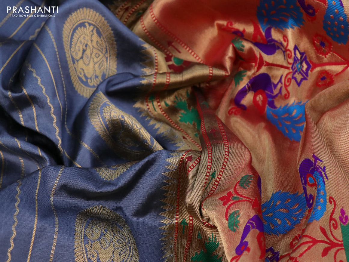 Pure Paithani Silk Sarees – Prashanti Sarees