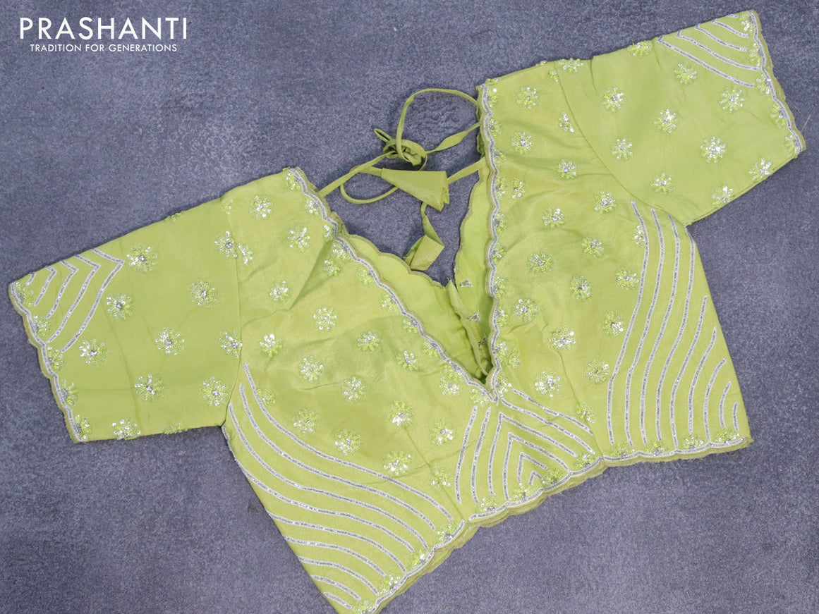 Designer Sarees with Readymade Blouse – Prashanti Sarees