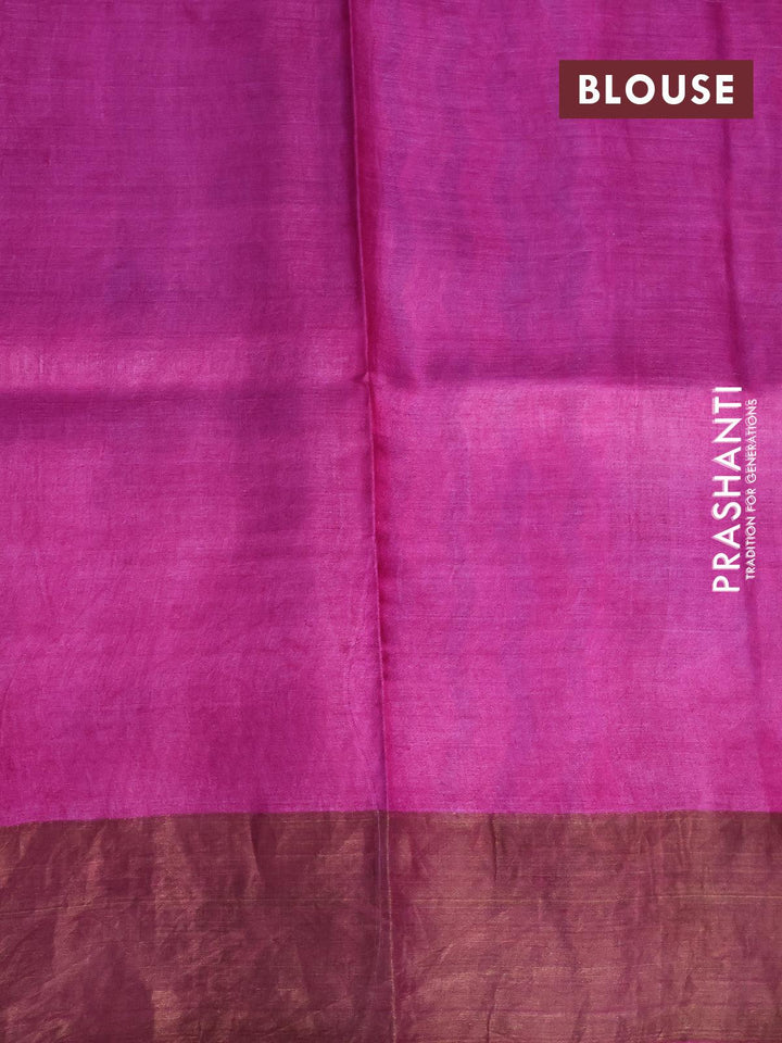 Tussar Silk – Prashanti Sarees