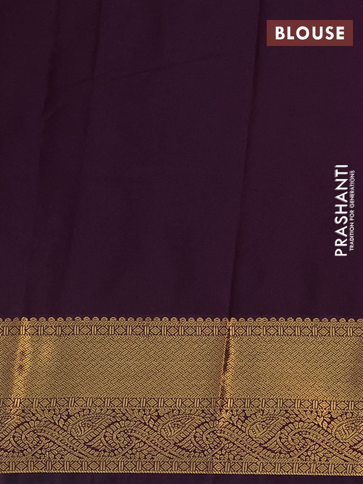 Semi kanchipuram silk saree mustard yellow and deep purple with zari w ...