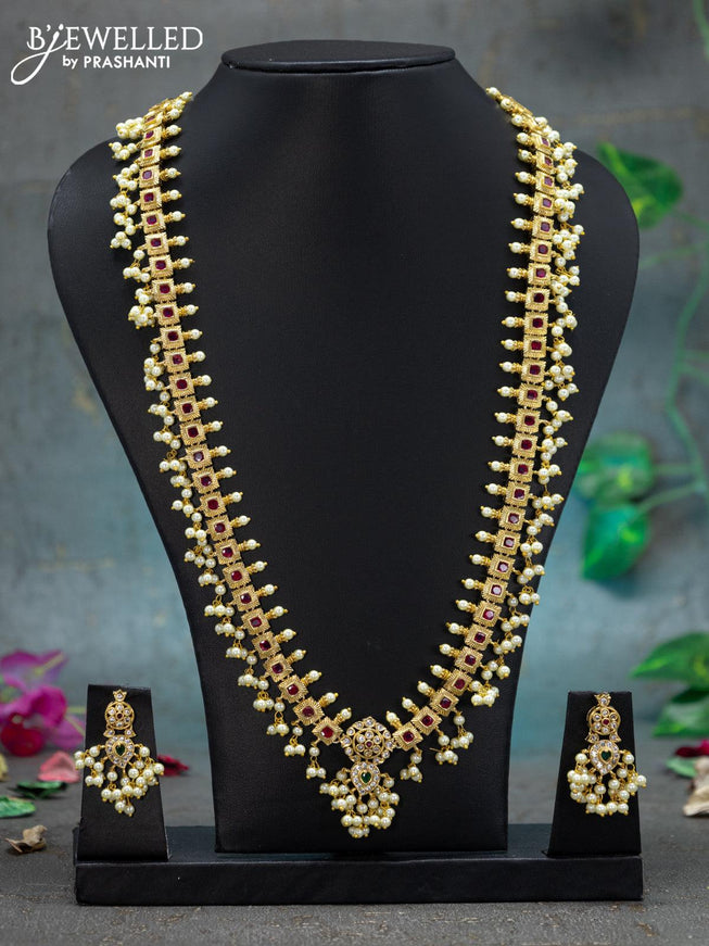 Antique Guttapusalu Haaram – Prashanti Sarees