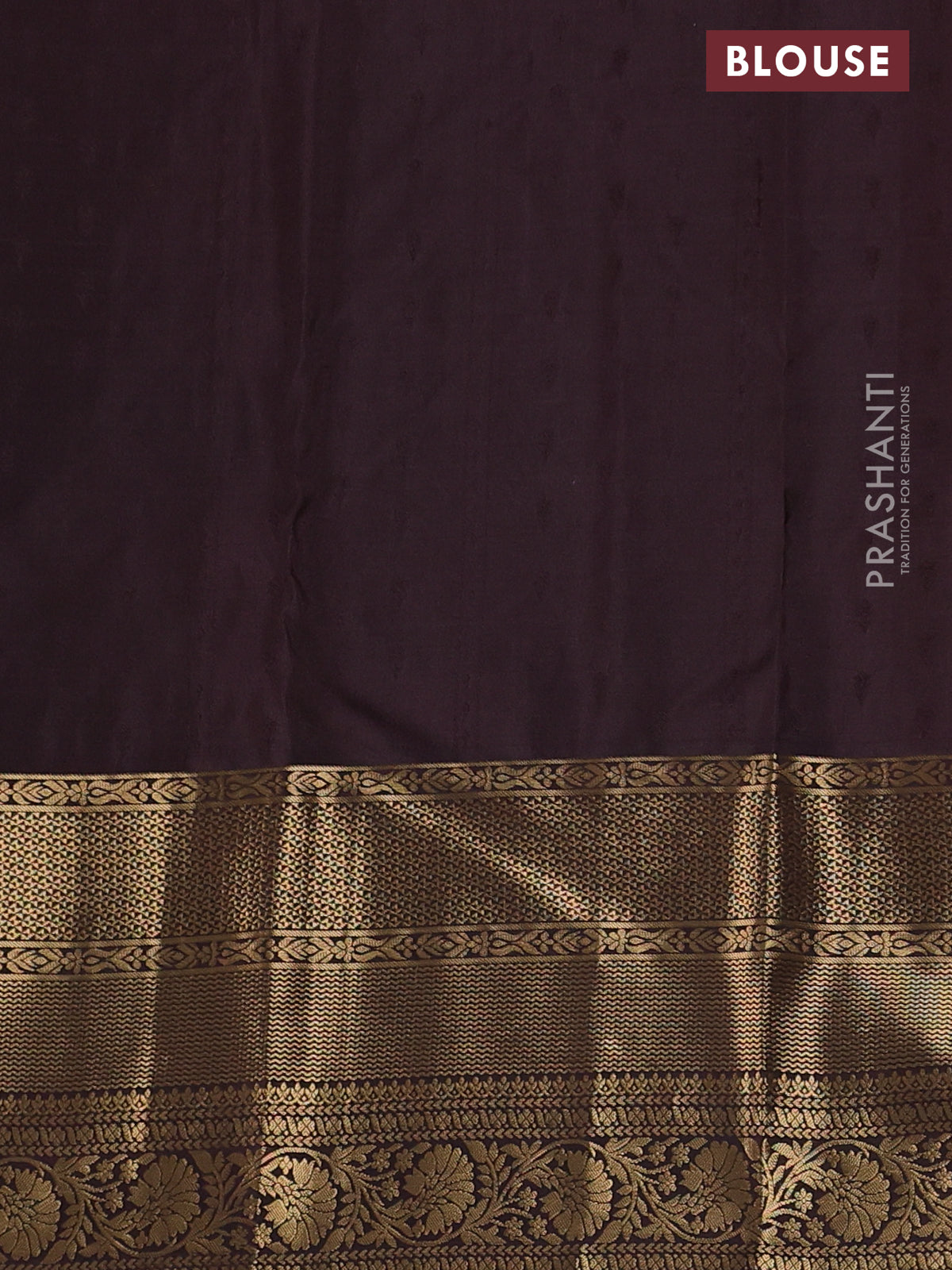 Pure kanchipuram silk saree lavender shade and coffee brown with allov ...