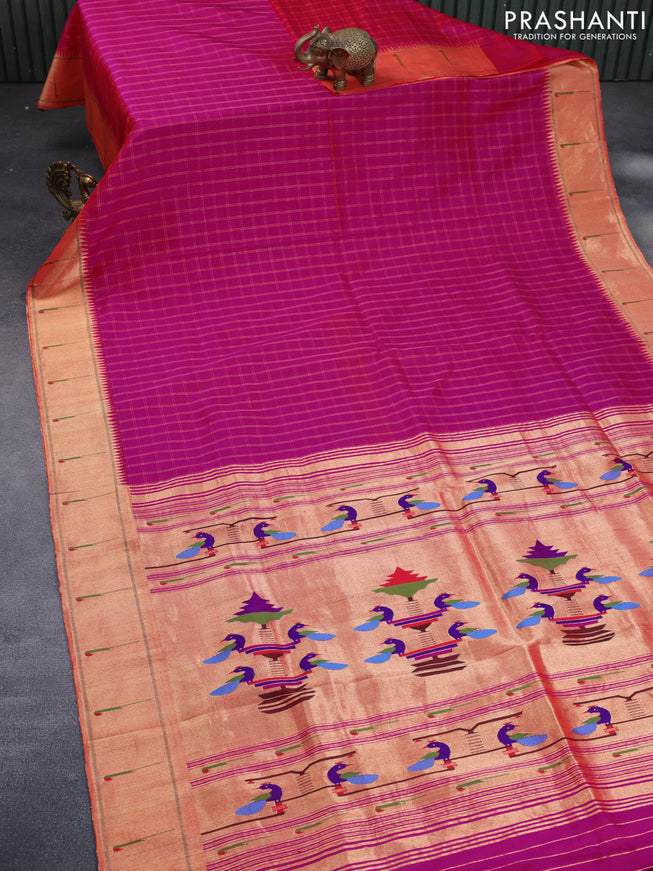 Pure Paithani Silk Sarees by Prashanti Sarees