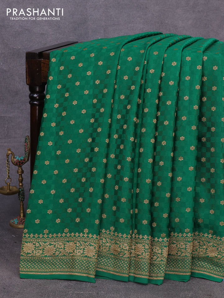 Pure Banarasi Crepes – Prashanti Sarees