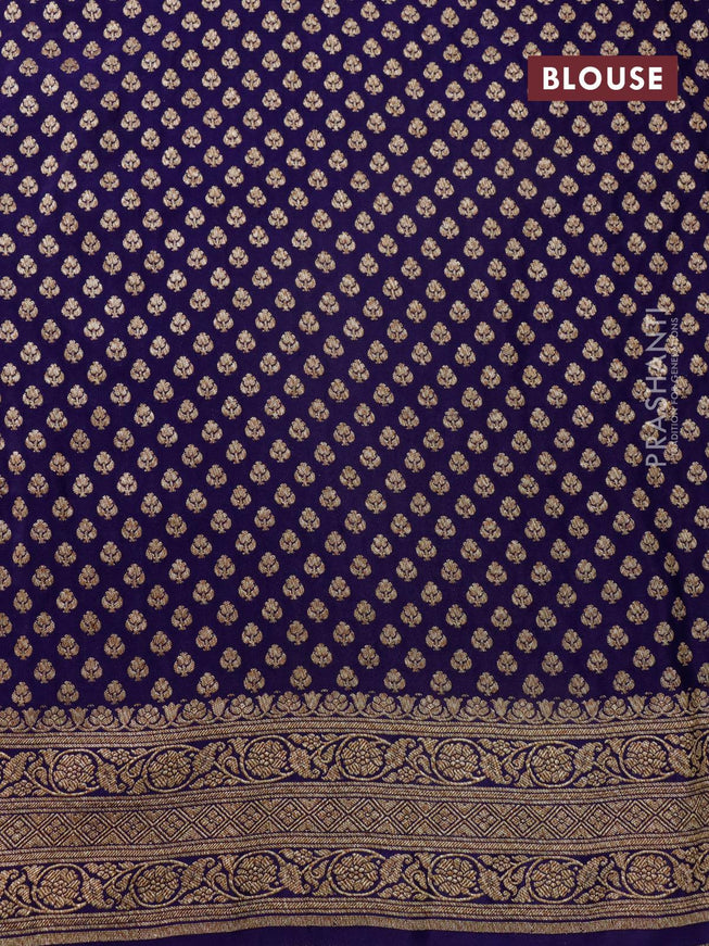 Pure Banarasi Crepes – Prashanti Sarees