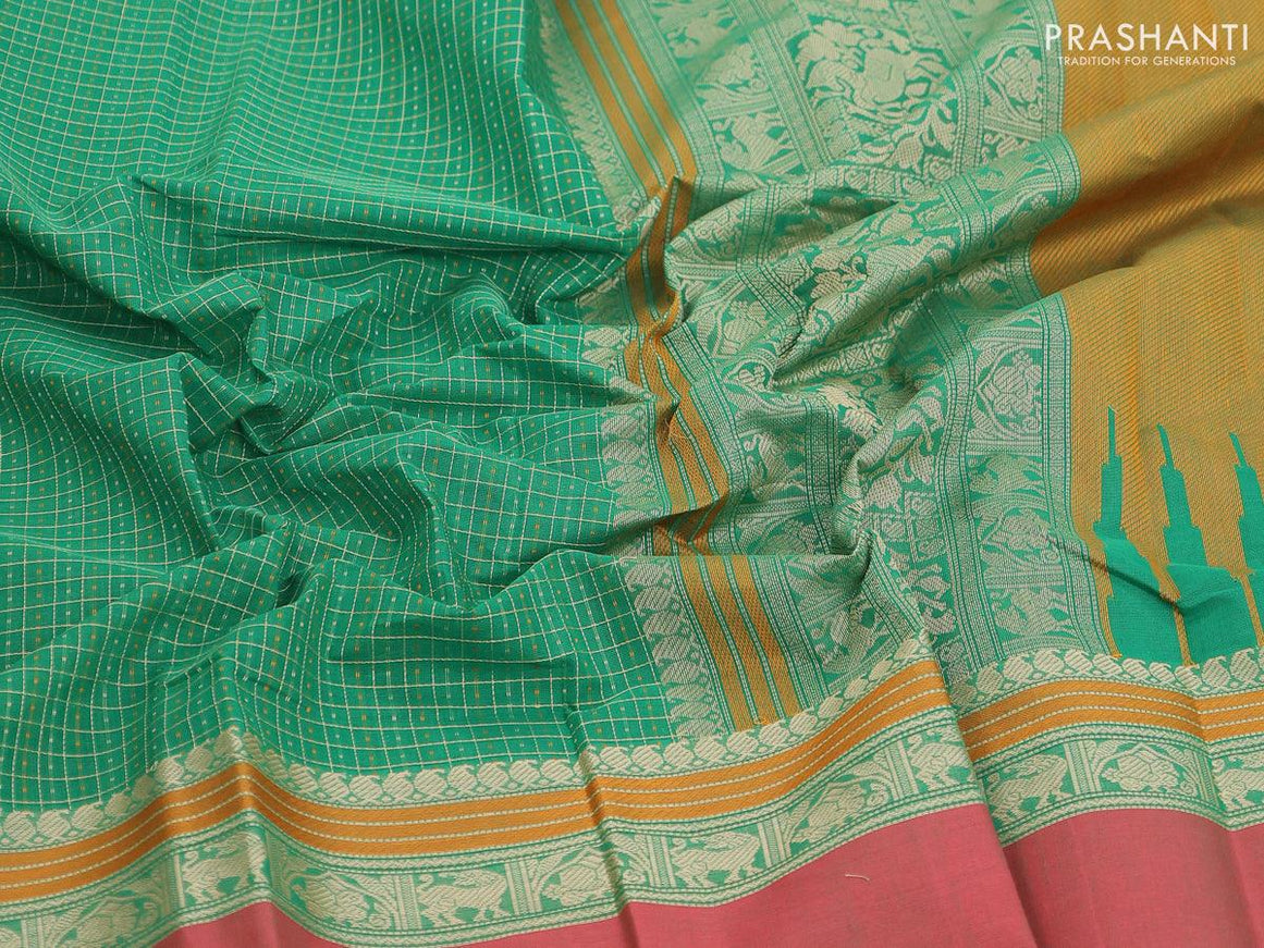 Kanchi Cotton Sarees – Prashanti Sarees