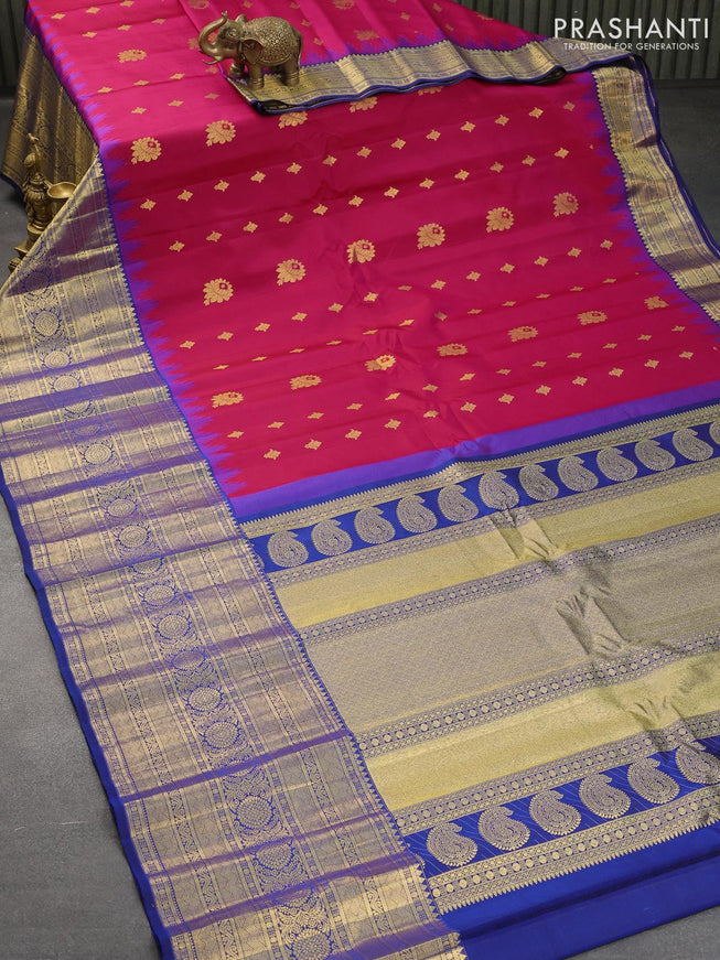 Pure Gadwal Silk Sarees – Prashanti Sarees