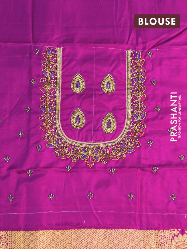 Kanjivarams - Embroidered Blouse – Prashanti Sarees