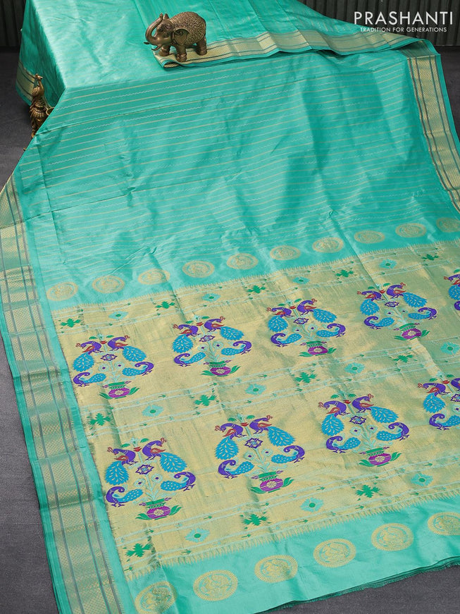 Pure Paithani Silk Sarees – Prashanti Sarees