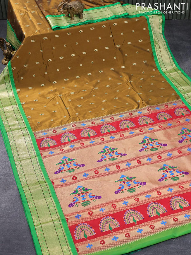 Semi Paithani Sarees – Prashanti Sarees