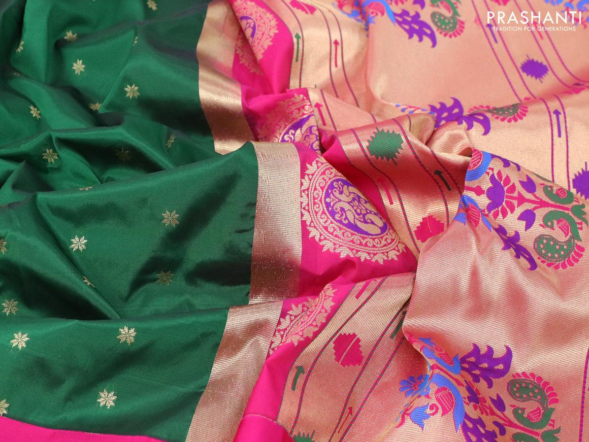 Semi Paithani Sarees – Prashanti Sarees