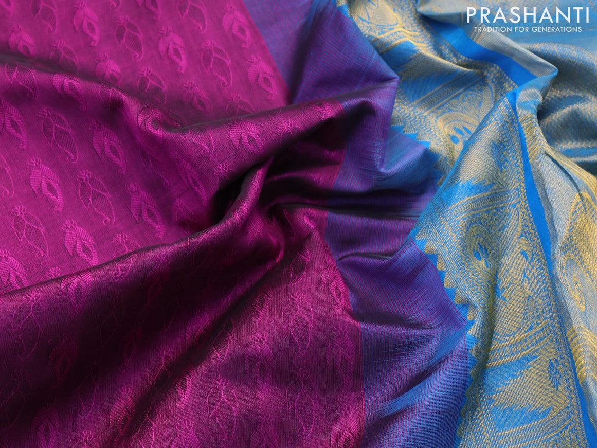 Jacquard Self Design – Prashanti Sarees