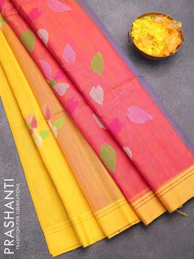 Jamdani Silk Cotton Sarees – Prashanti Sarees