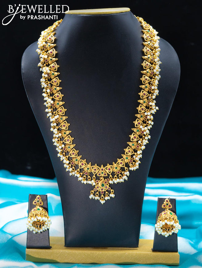 Antique Guttapusalu Haaram – Prashanti Sarees