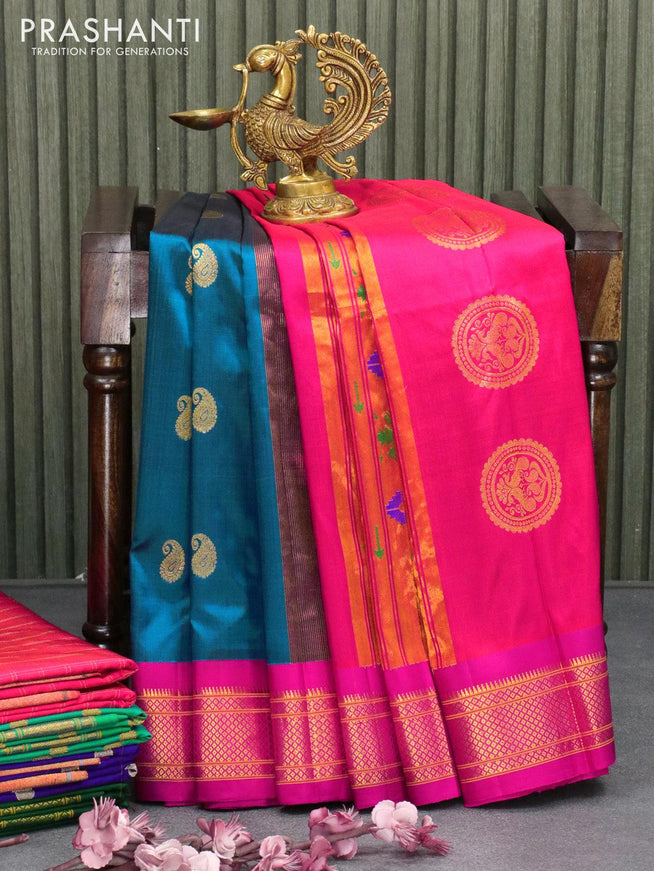 Pure Paithani Silk Sarees – Prashanti Sarees