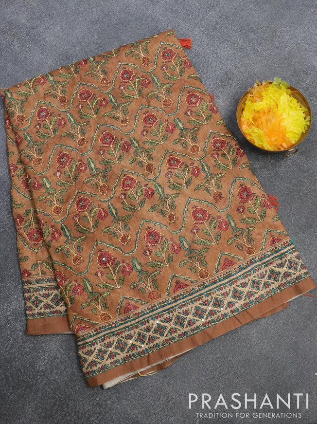 Kantha Work Sarees – Prashanti Sarees